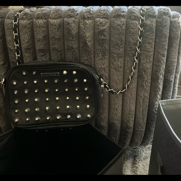 Rampage | Bags | Rampage Black Studded Crossbody Bag | Poshmark